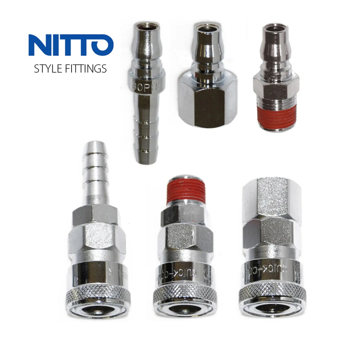 Nitto Style Air Fittings | Japanese Standard Pneumatic Couplers ...